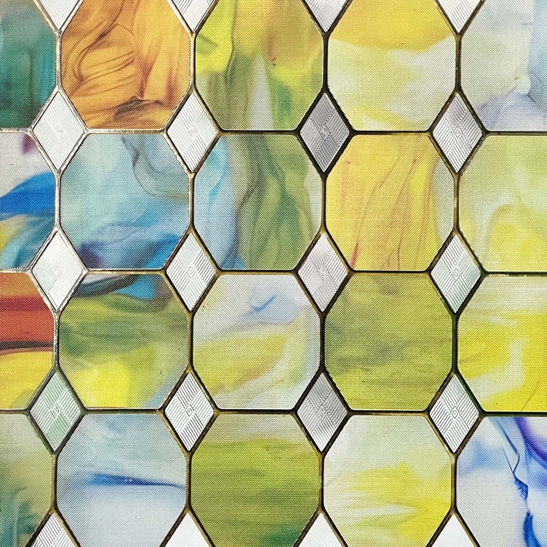 Eternal Prism Stained Glass Decorative Window Film-Fancyfix – Fancyfix ...