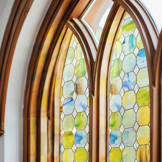 Eternal Prism Stained Glass Decorative Window Film-Fancyfix – Fancyfix ...