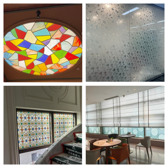 Custom Stained Glass Decorative Window Film-Fancyfix – Fancyfix Home Decor